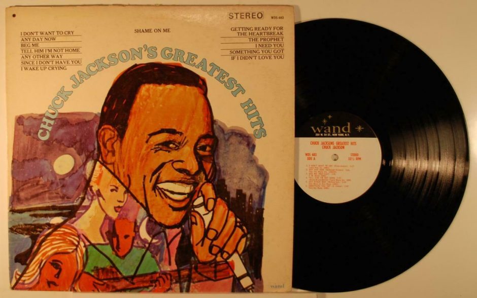 Chuck Jackson Vinyl Records Lps For Sale - CRAZY FOR VINYL