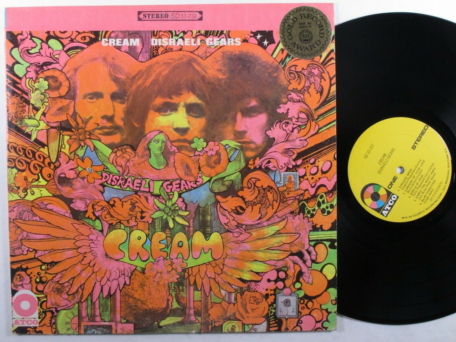 Cream Vinyl Records Lps For Sale - CRAZY FOR VINYL