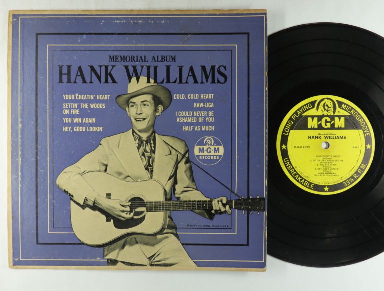 Hank Williams Vinyl Records Lps For Sale - CRAZY FOR VINYL