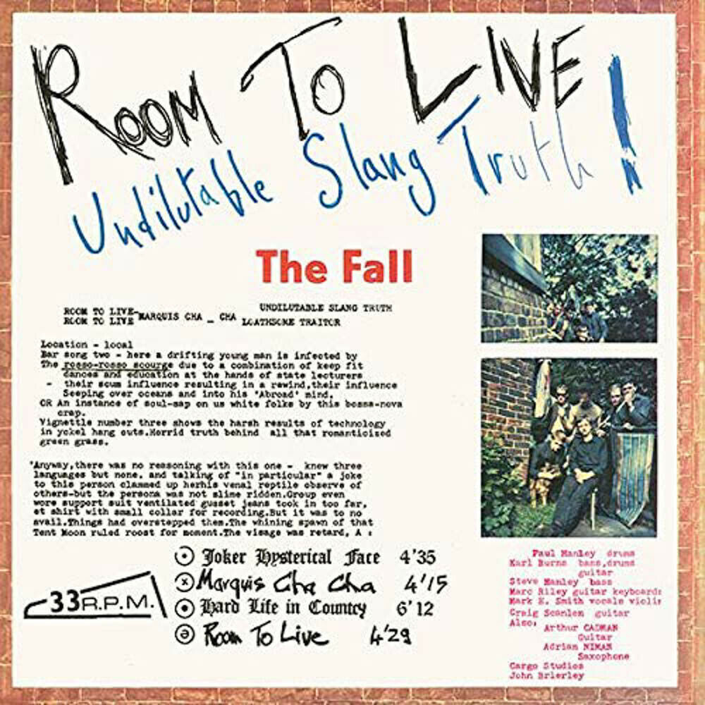 The Fall Vinyl Records Lps For Sale - CRAZY FOR VINYL