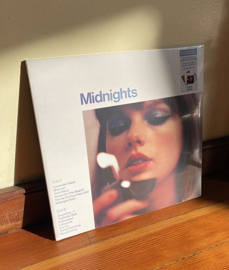 Taylor Swift Midnights Moonstone Blue Vinyl Records Lps For Sale ...